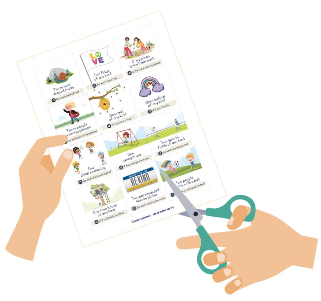 The Best Neighborhood Walk Scavenger Hunt + 13 Ways to Play - That's So ...