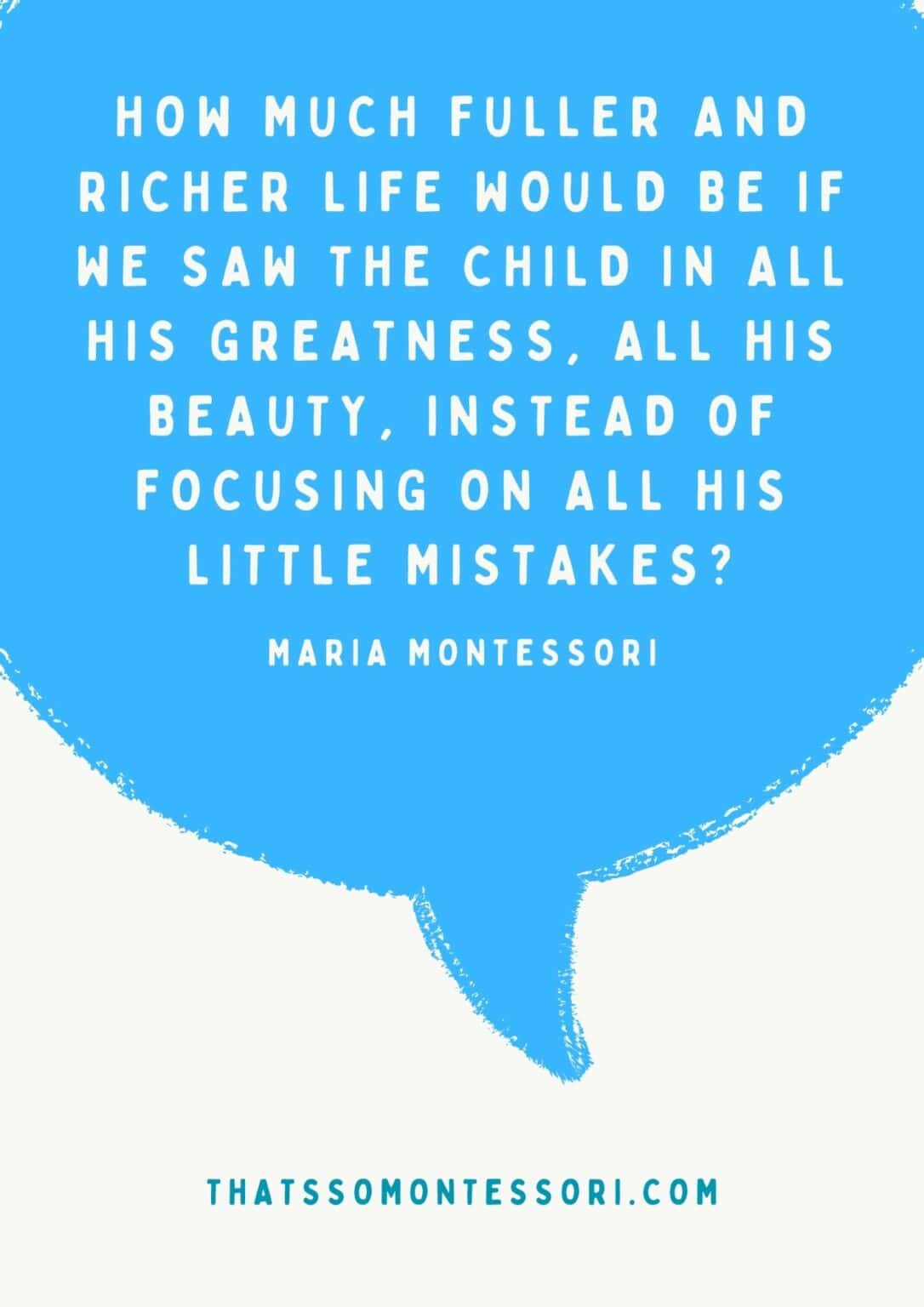 77 Montessori Quotes to Fuel Your Child's Success Story Now - That's So ...