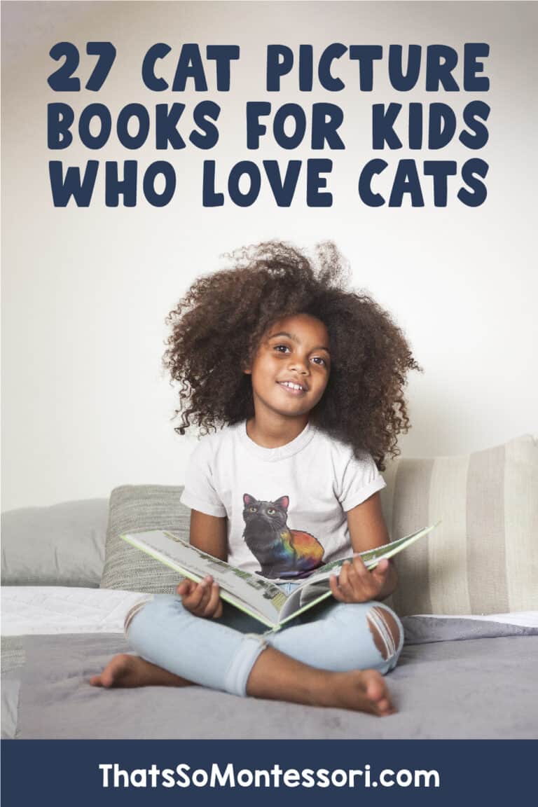 27 Cat Picture Books for Kids Who Love Cats - That's So Montessori