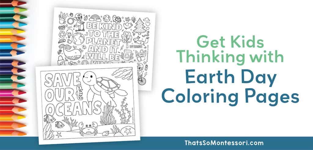 How to Use Earth Day Coloring Pages to Get Kids Thinking - That's So ...
