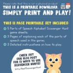 21 Creative Parts Of Speech Activities Your Students Will Love - That's ...